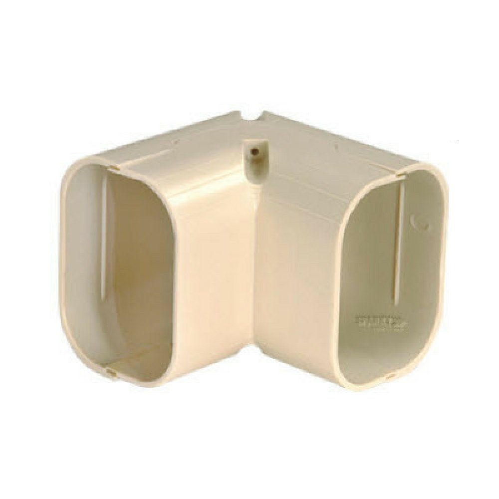 100mm 90 Degree PVC Duct Corner - Air Conditioning Conduit - BUY ONLINE ...