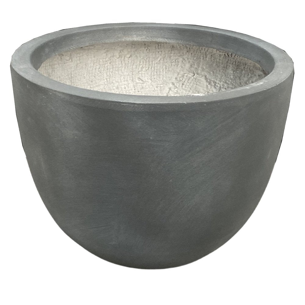 Outdoor Large Round Planter Pots Grey - Big Range - Buy online ...