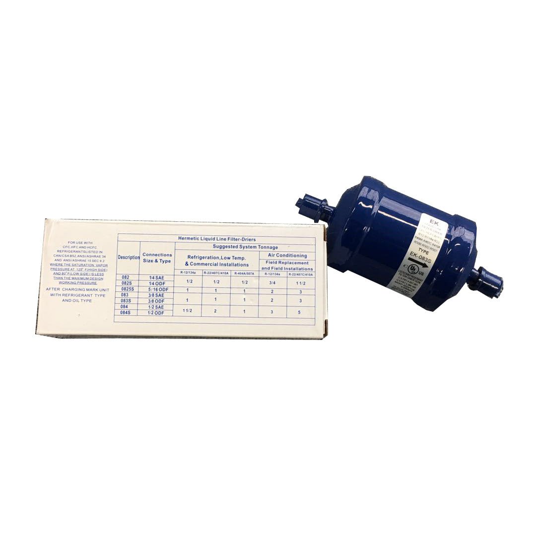 Liquid Line Filter Drier for Vacuum Pump EK-083S 3/8 ODF Male Flare ...