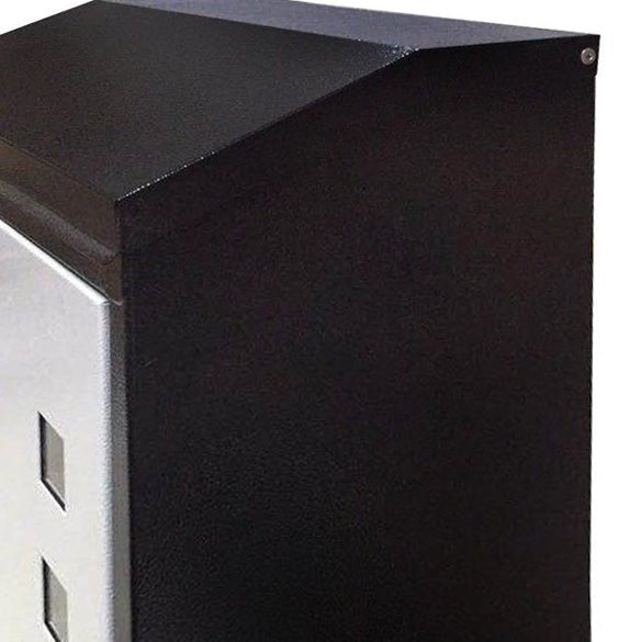 Solid Steel Wall Mounted Letterbox - BUY ONLINE – TradersOfOz